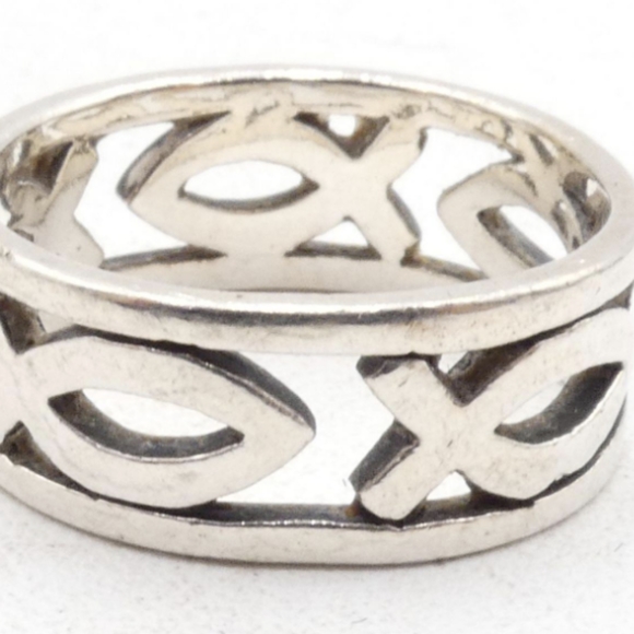 James Avery | Jewelry | James Avery Retired Ichthus Eternity Band Ring ...